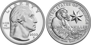 2022 Wilma Mankiller Quarter – American Women Quarters