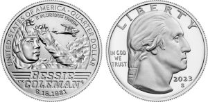 2023 Bessie Coleman Quarter – American Women Quarters