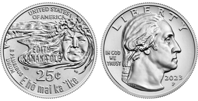 2023 Edith Kanaka’ole Quarter – American Women Quarters